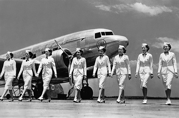 TWA, 1938 | Virgin America’s New Uniforms: A 75-Year History of Fashion ...