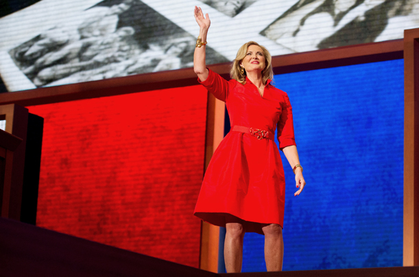 Red and Gold | Campaign Trail Fashion: Ann Romney’s Election Style ...