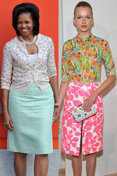 J. Crew | Michelle Obama's Fashion Choices from New York Fashion Week ...