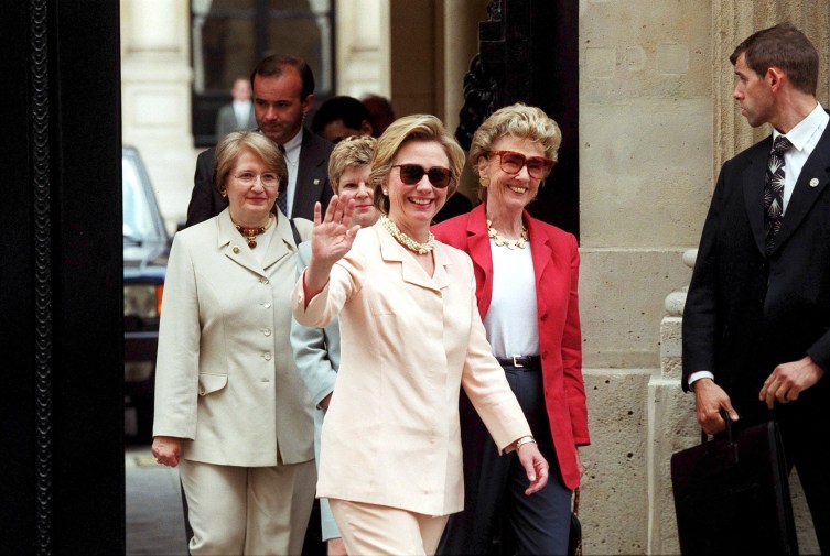 Pretty in Pink | Spanning the Political Spectrum: Hillary Clinton’s ...
