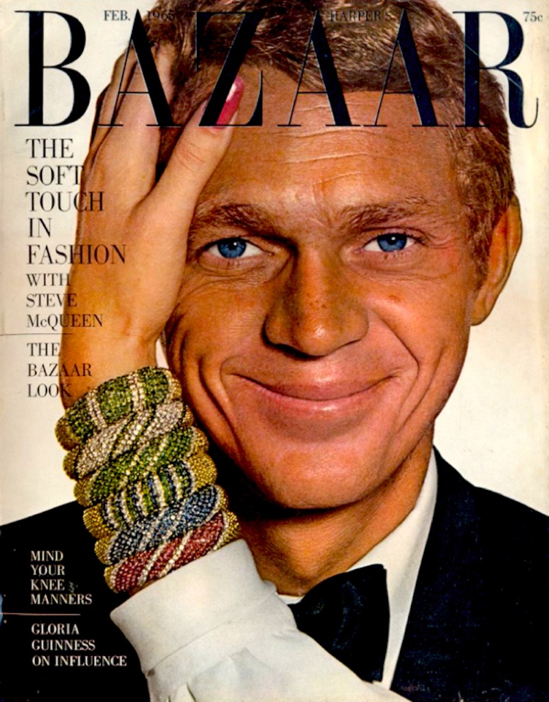 Steve McQueen, 1965 | 11 Groundbreaking Fashion Magazine Covers | TIME.com