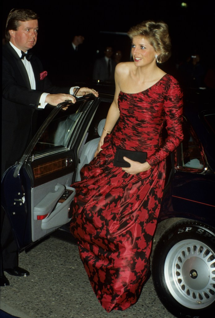 Princess Diana | The Look of Love: Best Red Dresses on the Red Carpet ...